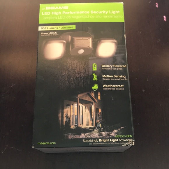 mr beams | Other | Mr Beams Led Security Light | Poshmark
